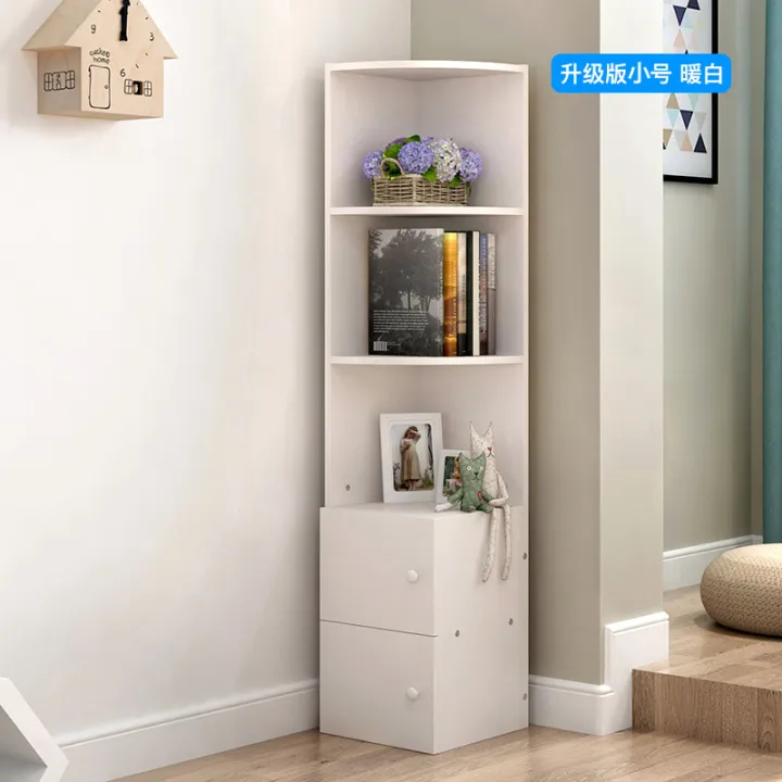 2020New Modern Corner Multi-Layer Bookshelf Simple Modern Small ...