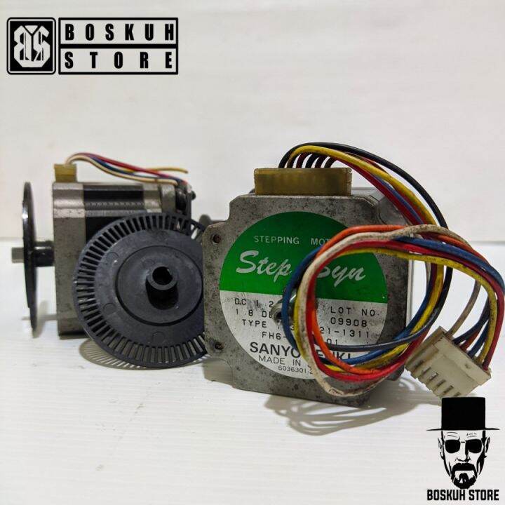 Stepper Motor Sanyo Denki 1.2A 1.8 DEG Step Syn Double As | Lazada Indonesia