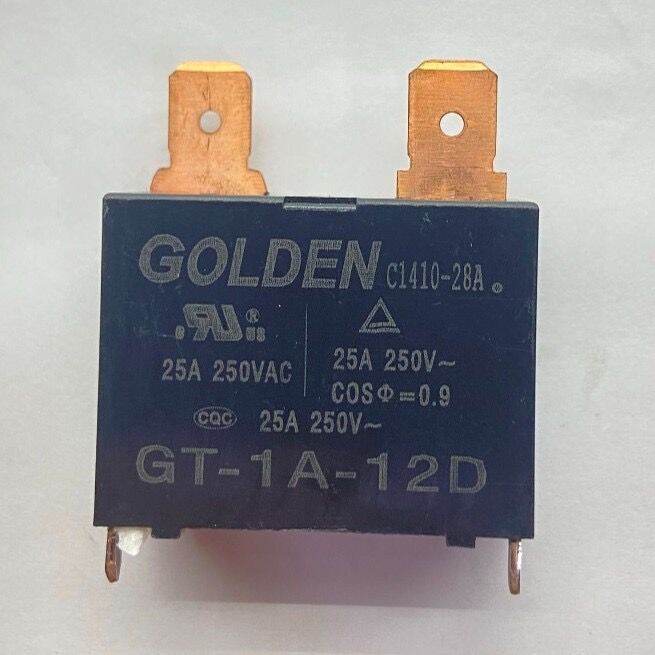 Relay GOLDEN GT-1A-12D รีเลย์ 12V 25A รีเลย์บอร์ดแอร์ | Lazada.co.th