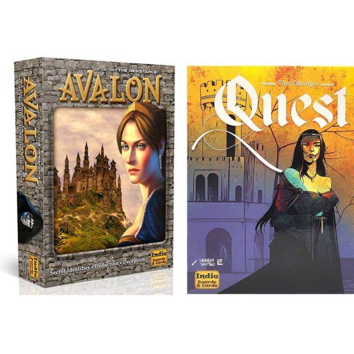 Avalon English Version Card Games Don Eskridge Quest Game | Lazada PH