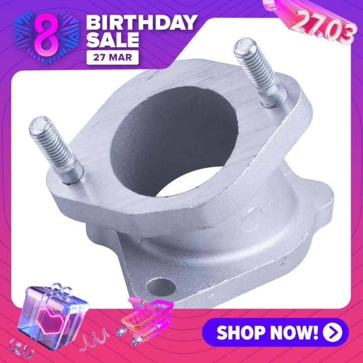 อะแดปเตอร์ทางเข้าการนำเข้าสีเทาคาร์บูเรเตอร์ Pz30 Esquirla สำหรับ250cc 200cc | Lazada.co.th