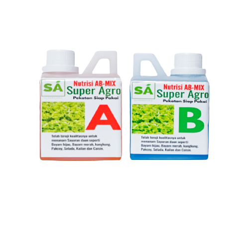 Nutrisi AB Mix Cair 500ml 500ml Pekatan Siap Pakai - Sangat cocok untuk ...