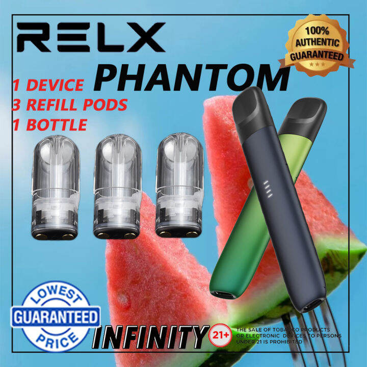 【1 Device+3 Refill Pods】Rel-x/relax/rlex/relex Infinity/ Essential ...