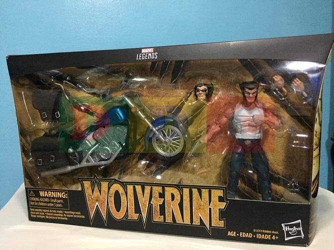 MARVEL LEGENDS WOLVERINE with MOTORCYCLE ACTION FIGURE (SEALED) | Lazada PH