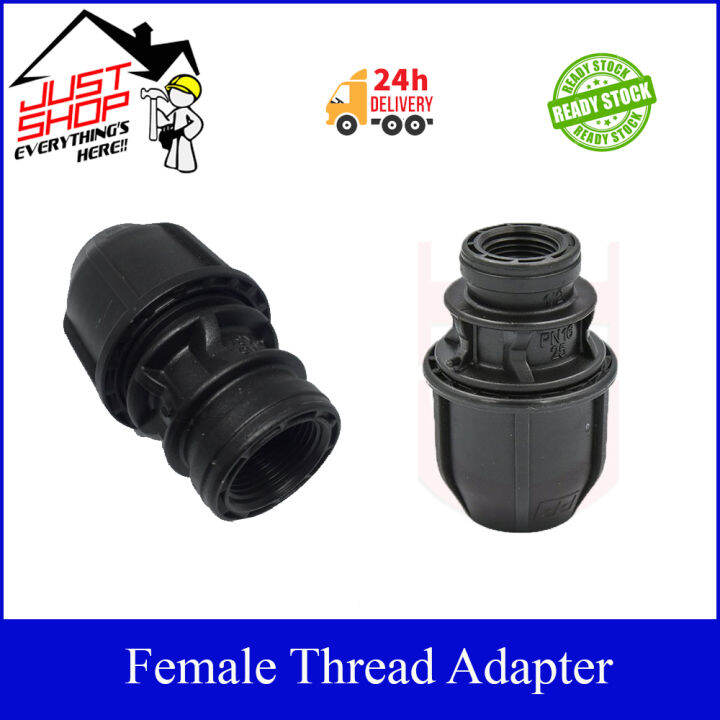 Poly Pipe Connector HDPE Poly Female Thread Adapter (SIRIM APPROVED ...