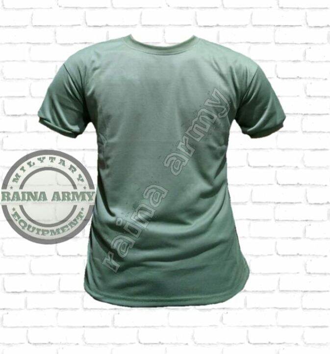 kaos army kaos tni pdh kaos polos hijau muda | Lazada Indonesia