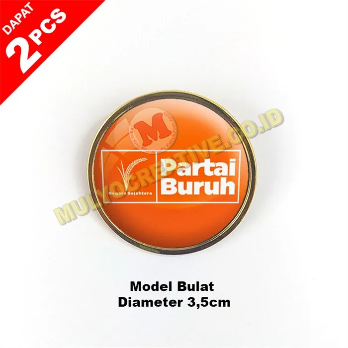 Lencana Pin Bros Partai Buruh Pin Logo Partai Buruh Pin Bros Partai ...