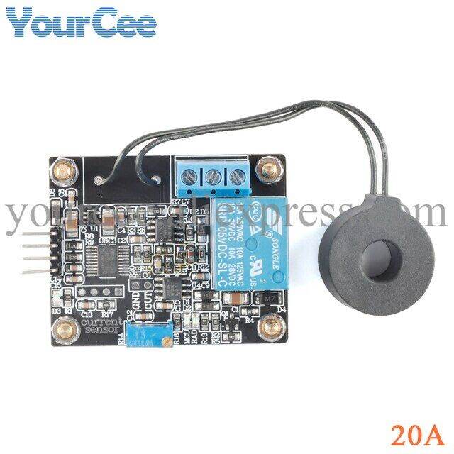 Ac Current Detection Sensor Module 10a 20a Transformer Current