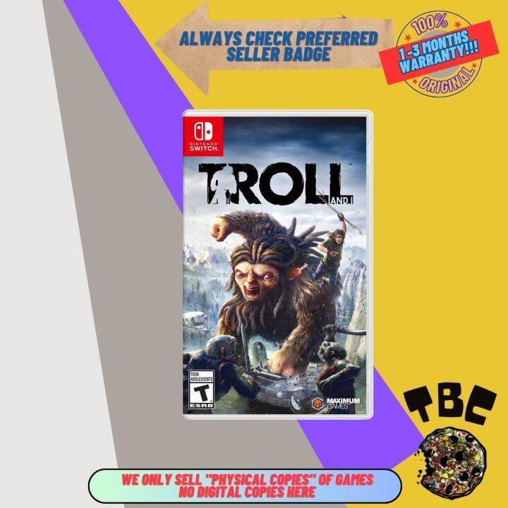 Troll and I - Nintendo Switch [US][PRELOVED] | Lazada PH