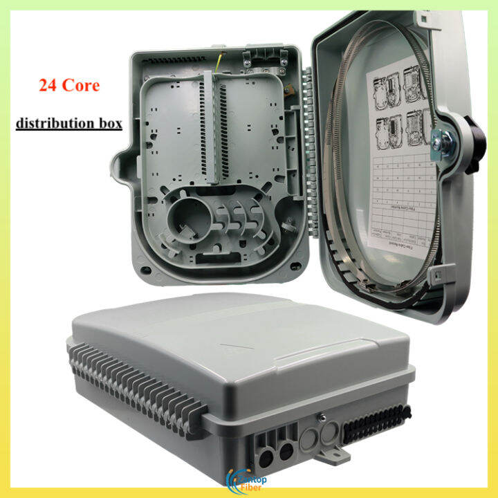 24 Core Fiber Optic Distribution Box 24 Core Fiber Optic Terminal Box ...