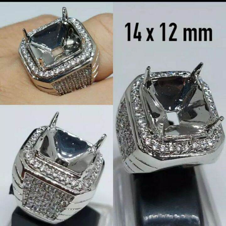 Cincin Emban Ring Perak Hongkong Full Sircon Microsetting | Lazada ...