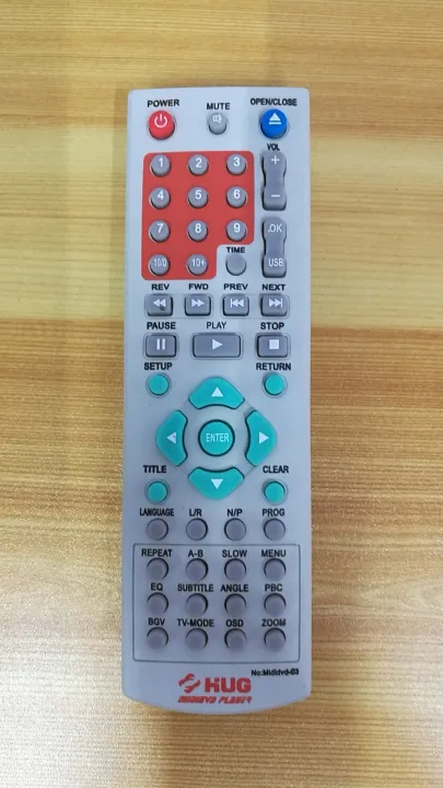 HUG MIDI DVD Remote Control / for DVD Only | Lazada PH