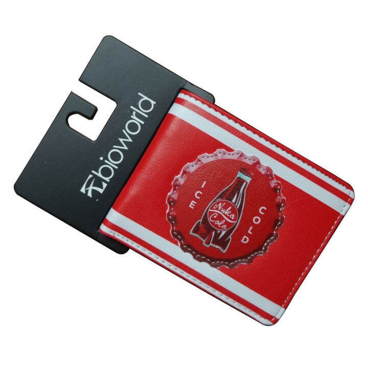 Game Animation Peripheral Radiant Boy Short Wallet Coca-Cola Logo Two ...