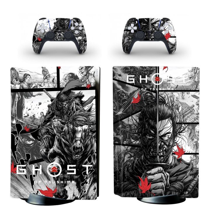 Ghost of Tsushima PS5 Disc Skin Sticker Decal Cover for PlayStation 5 ...