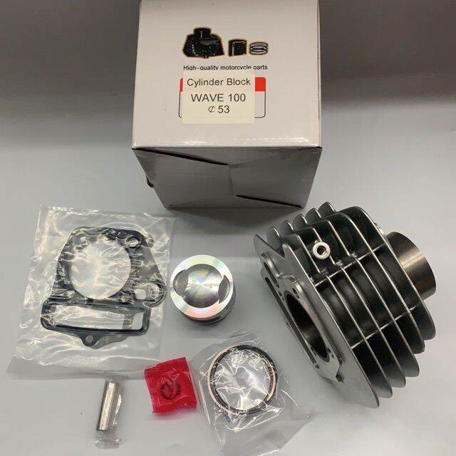 CNC CYLINDER BLOCK WAVE100 STD/WAVE100 53MM /wave 56mm/WAVE100 54MM ...