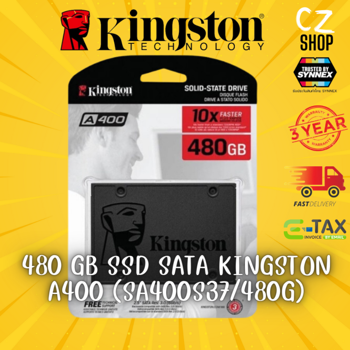 480 GB SSD SATA KINGSTON A400 (SA400S37/480G) | Lazada.co.th