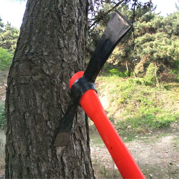 Forged pickaxe with flat tip and double flat axe, pick, pickaxe, land ...