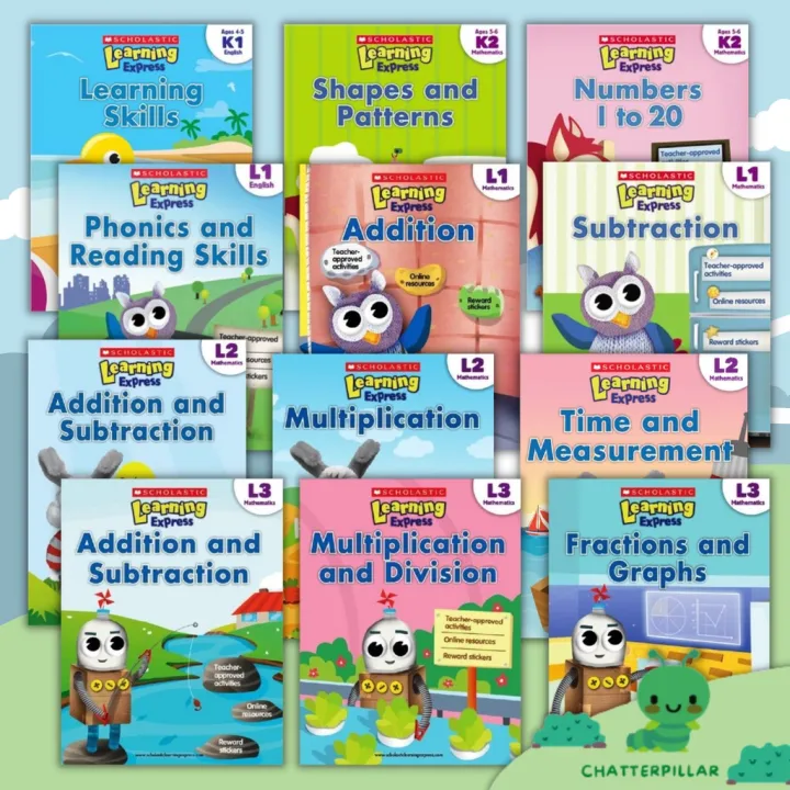 Kindergarten (Scholastic Learning Express) | Lazada PH