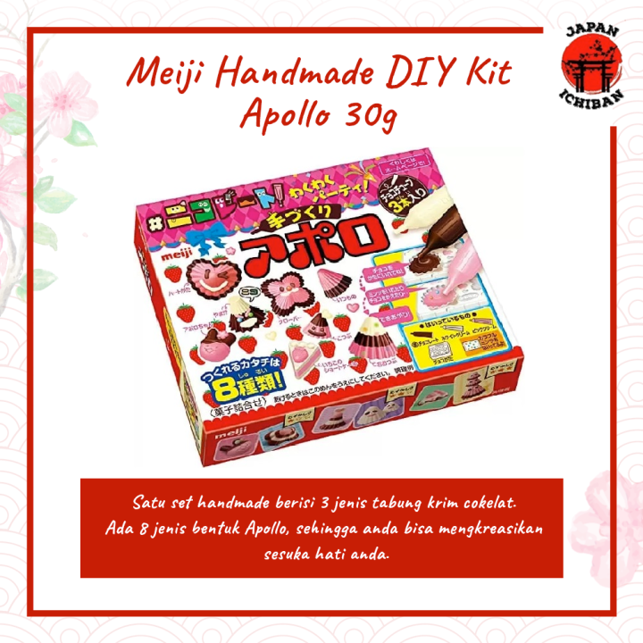 Meiji Apollo Chocolate DIY Hanmade 30g Original Japan | Lazada Indonesia