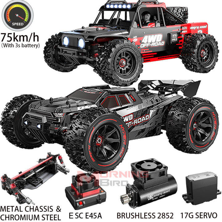 ouYunTingM MJX Hyper Go RC Car High Speed 14209 14210 Brushless 1/14 2.4G Remote Control 4WD Off ...