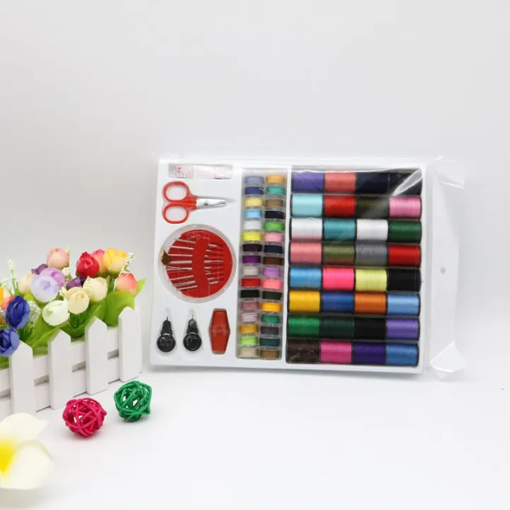 64Spools Assorted Colors Sewing Threads Set Sewing Tools Kit | Lazada PH