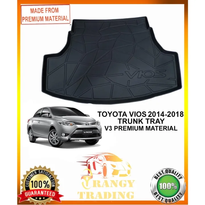 Toyota Vios 2014 to 2018 OEM Cargo Trunk Tray V1/V3 PREMIUM MATERIAL ...