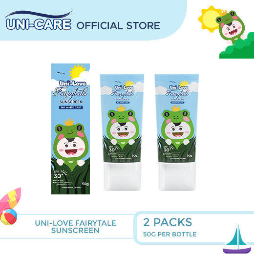 Unilove Fairytale Sunscreen 50g (No White Cast) Pack of 2 | Lazada PH
