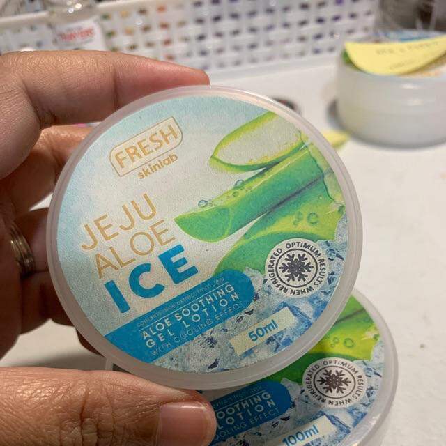 FRESH SKIN LAB Jeju Aloe Ice Soothing Gel Lotion | Lazada PH