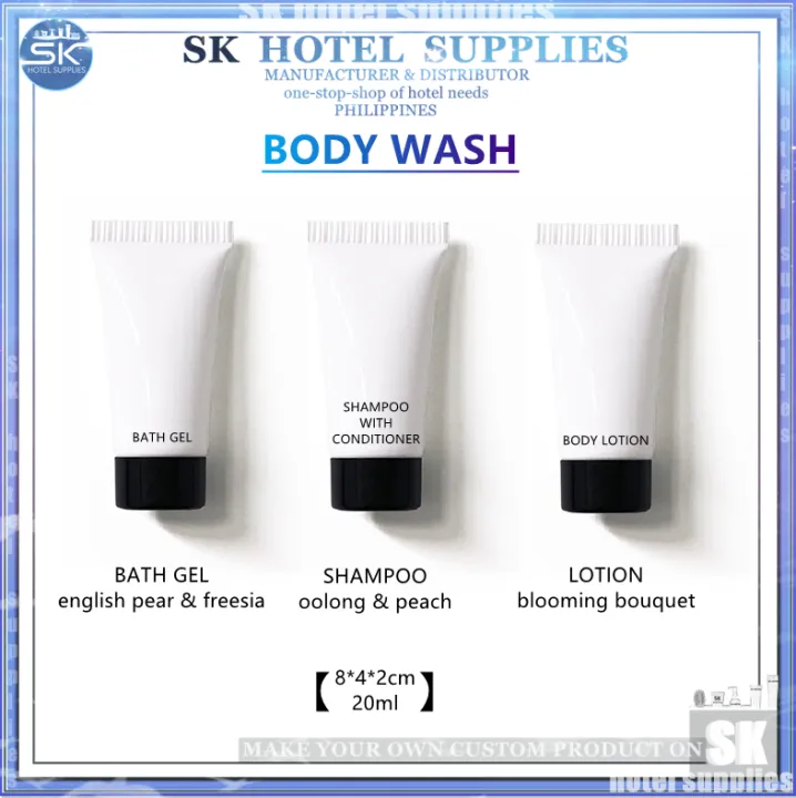 Hotel Amenities Body Lotion in tube 20ml (50pcs) | Lazada PH