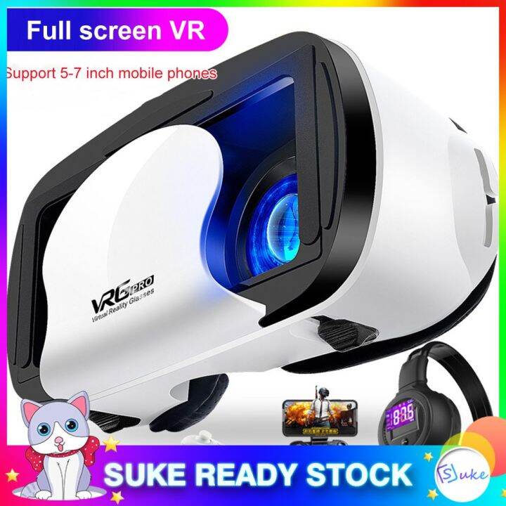 VR VRG Pro 3D แว่น VR เสมือนจริงภาพมุมมองกว้างแบบเต็มหน้าจอ2023ทันสมัย ...