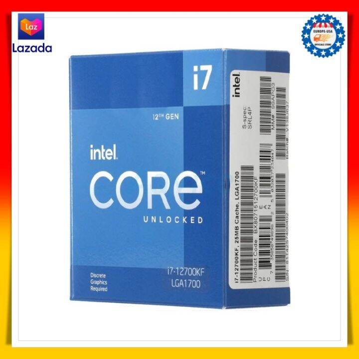INTEL CPU CORE I7 - 12700KF LGA 1700 {EU&USA} | Lazada.co.th