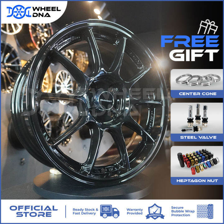 New Sport Rim WEDSSPORT TC105X TC105N 15 Inch 4x100 Wheel DNA Myvi Alza ...
