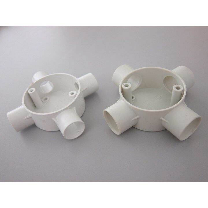 PVC Conduit 4 Way Box 20mm, 3/4" / 25mm, 1" | Lazada