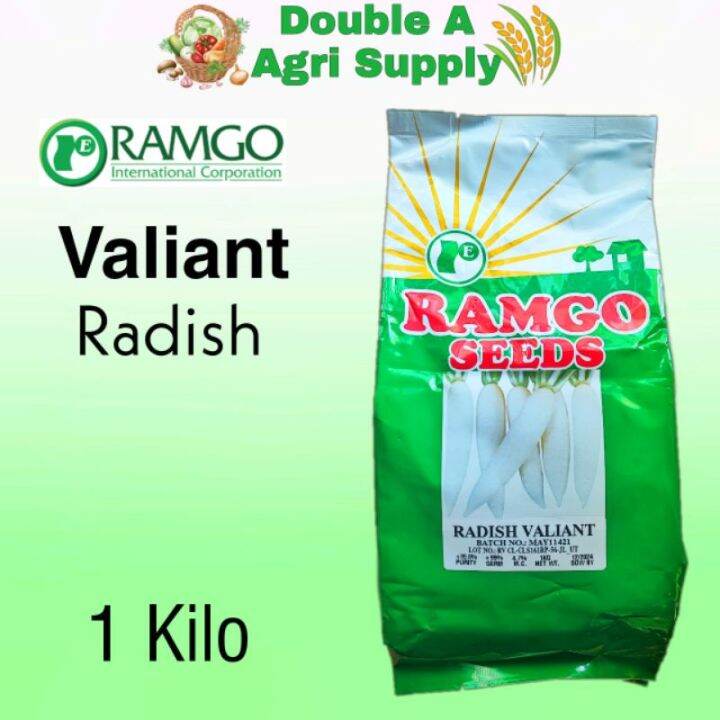 Valiant Radish / Labanos - Ramgo Seeds | Lazada PH