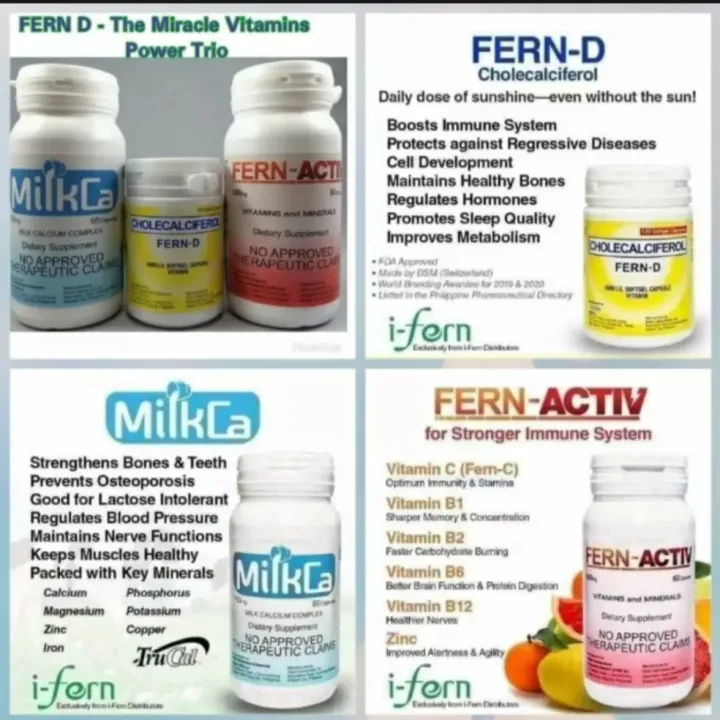 Fern D | Lazada PH: Buy sell online Multivitamins with cheap price ...