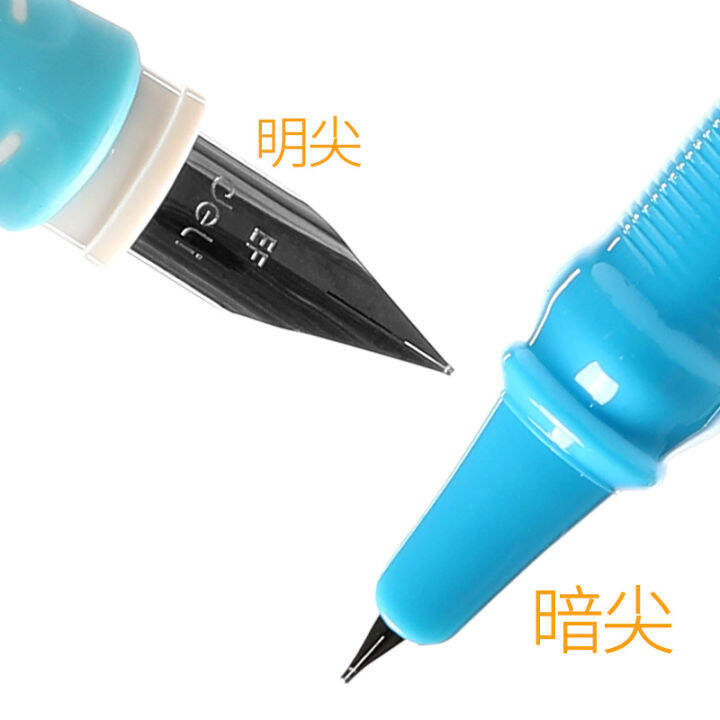 Deli Pen Kit Black Blue Erasable for Pupils Replaceable Ink Sac ...