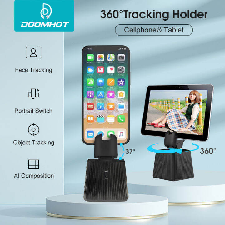 Doomhot 360°tracking Holder 360°rotating Follow Up Camera Tripod Auto