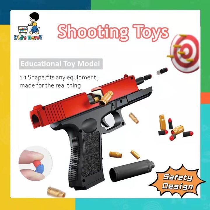 Pellet guns Toy gun toys for boy kids Children soft bullet gun toys And ...