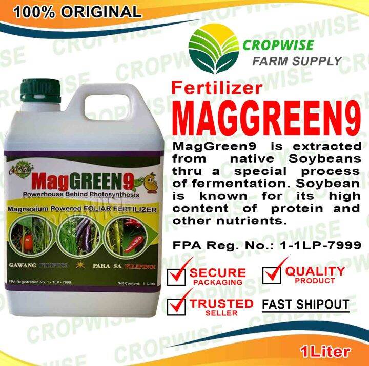 Mag GREEN9 1 Liter Foliar Fertilizer | Lazada PH