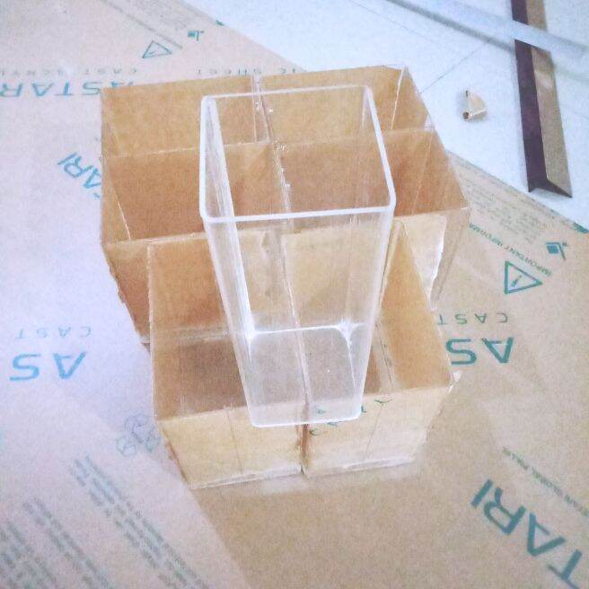 soliter akrilik 7x7x20 cm | Lazada Indonesia