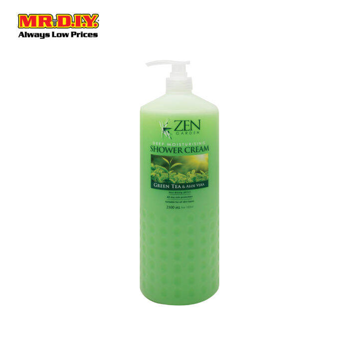 ZEN Green Tea Aloe Vera Body Wash - 2.1 Liter (Extra Free 100ml) | Lazada