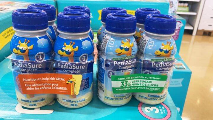 Small spot Canada abbott ensure water milk baby liquid milk ready-to ...