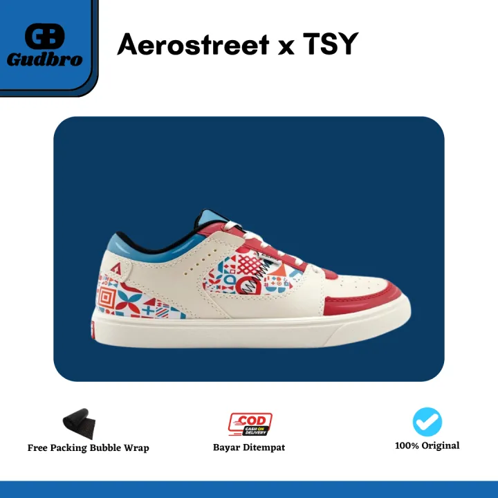 Aerostreet x Nama Kalian TSY - Sepatu Sneakers Casual Pria Wanita Aero ...
