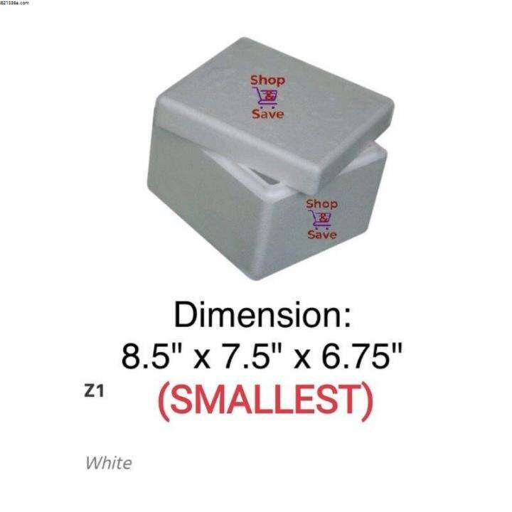 Fast shipping ☝SMALLEST STYRO BOX Z1 BOX STYROFOAM PORTABLE STYRO BOX ...