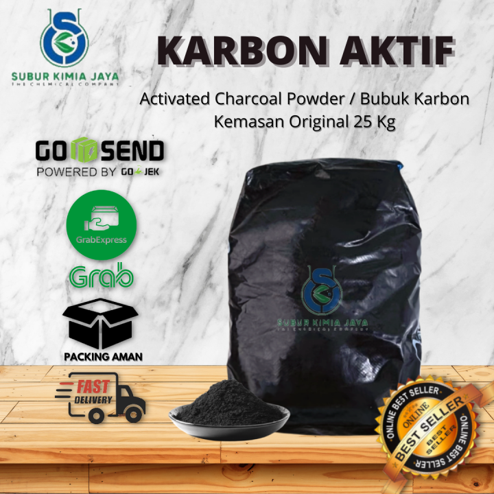 Karbon Aktif Powder / Carbon Active Powder / Activated Charcoal 25 Kg | Lazada Indonesia