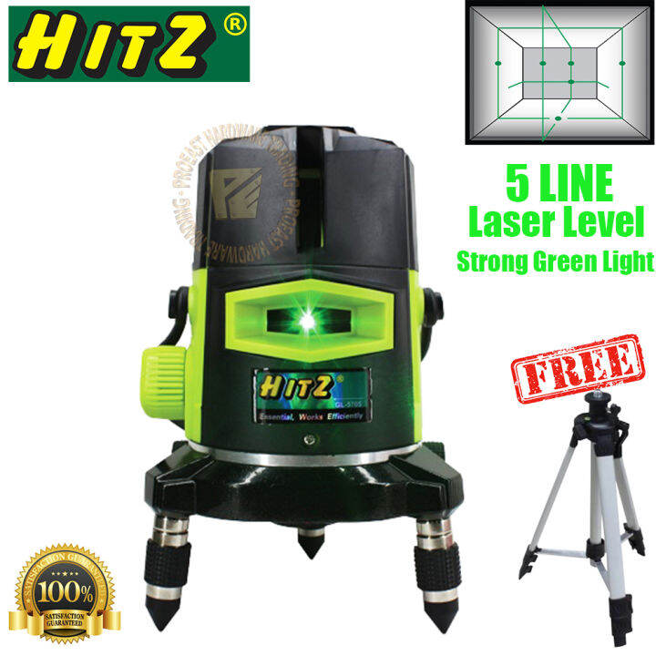 HITZ Professional Automatic Laser Line Level (GL-5705) | Lazada
