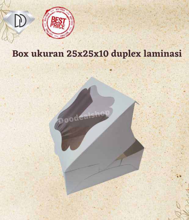 300pcs Box ukuran 25x25x10 duplex, Box ukuran 25x25x10 Duplex Edisi ...