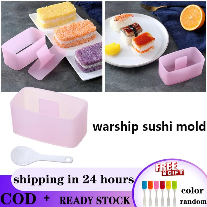 Non Stick Musubi Maker Press, Non Toxic Onigiri Sushi Rice Mold, Spams ...