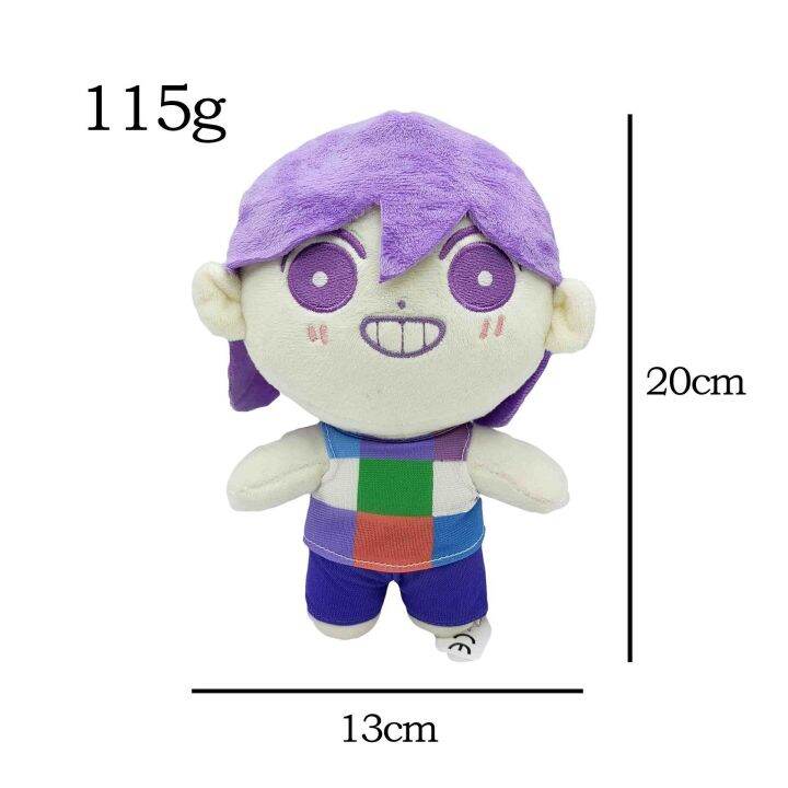 Omori Plush Doll Cartoon Stuffed Pillow Toy Plushie Cute Omori Mari Aubrey Hero Kel Cosplay ...