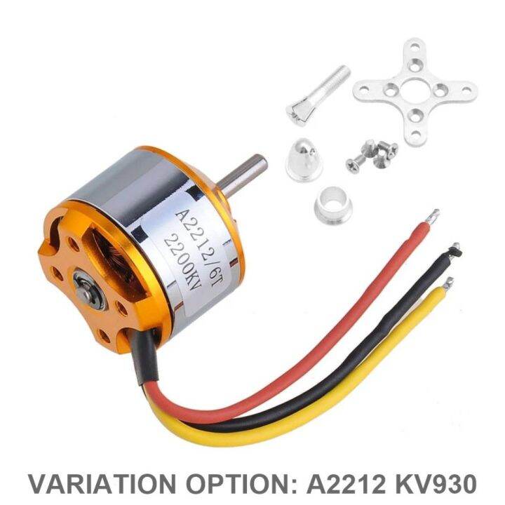 A2212 Brushless Motor 930kv 1000kv 1400kv 2200kv 2450kv For Rc Aircraft ...